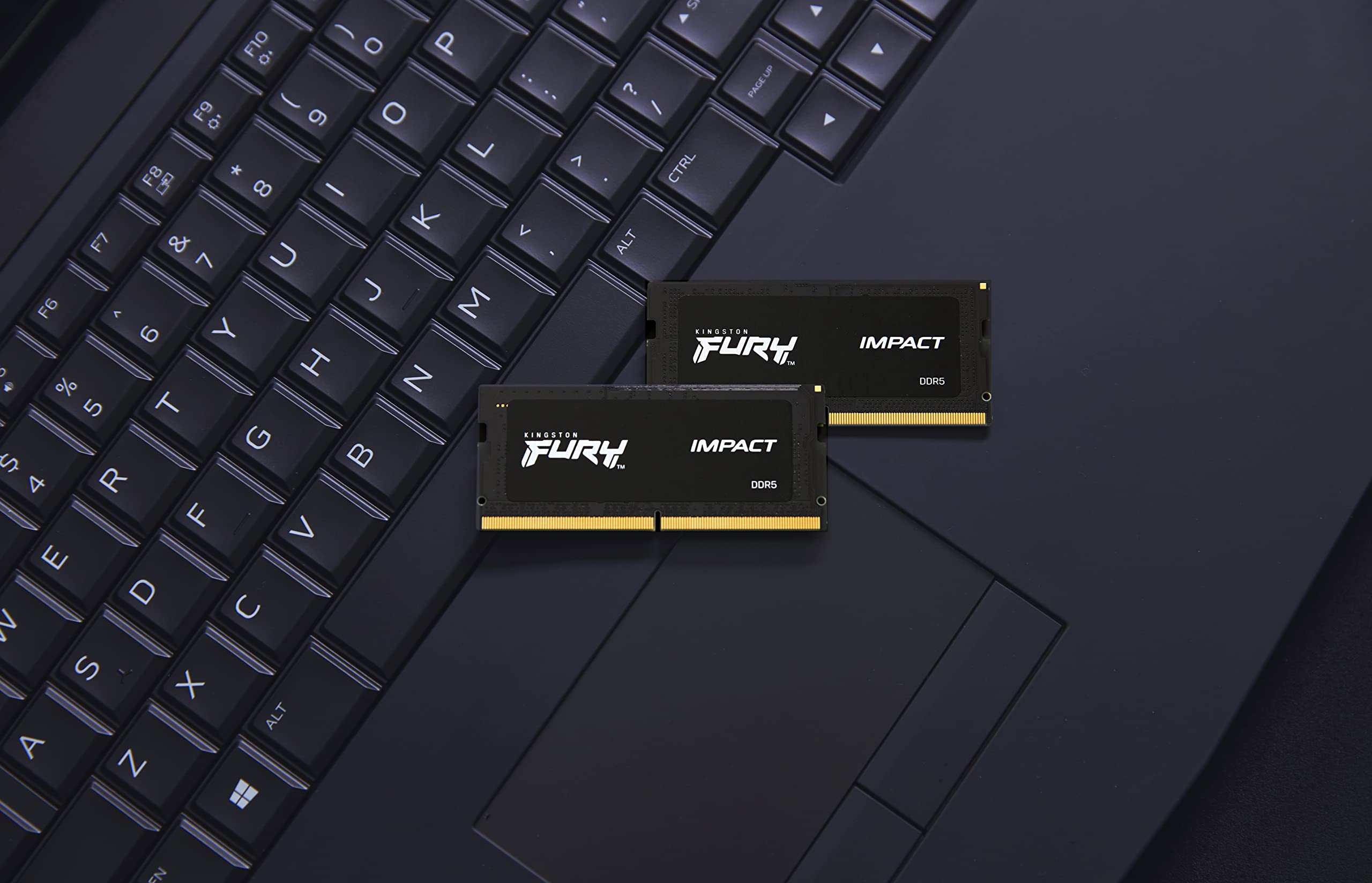 Kingston FURY Impact 64GB 4800MT/s DDR5 CL38 SODIMM XMP Ready Laptop Memory (Kit of 2) KF548S38IBK2-64