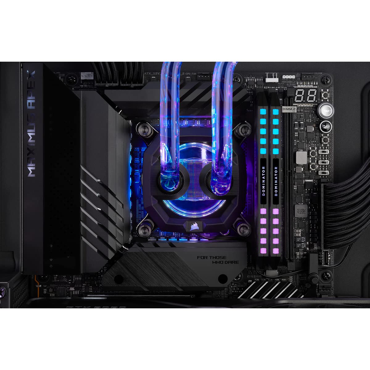 Corsair Hydro X Series iCUE XH305i RGB PRO Custom Cooling Kit (Hardline CPU Cooling Loop, CPU Water Block, D5 Pump/Reservoir Combo, Radiator, 3x RGB Fans, iCUE Software Control) Black