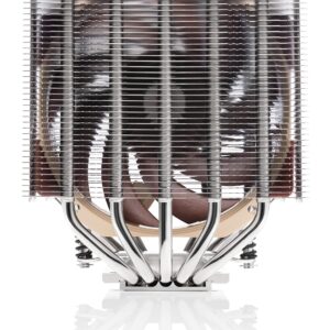 Noctua NH-D12L, Low-Height Dual-Tower CPU Cooler (120mm, Brown)