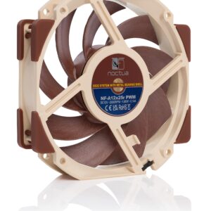 Noctua NF-A12x25r PWM, Round-Frame 120mm Fan, 4-Pin (Brown)