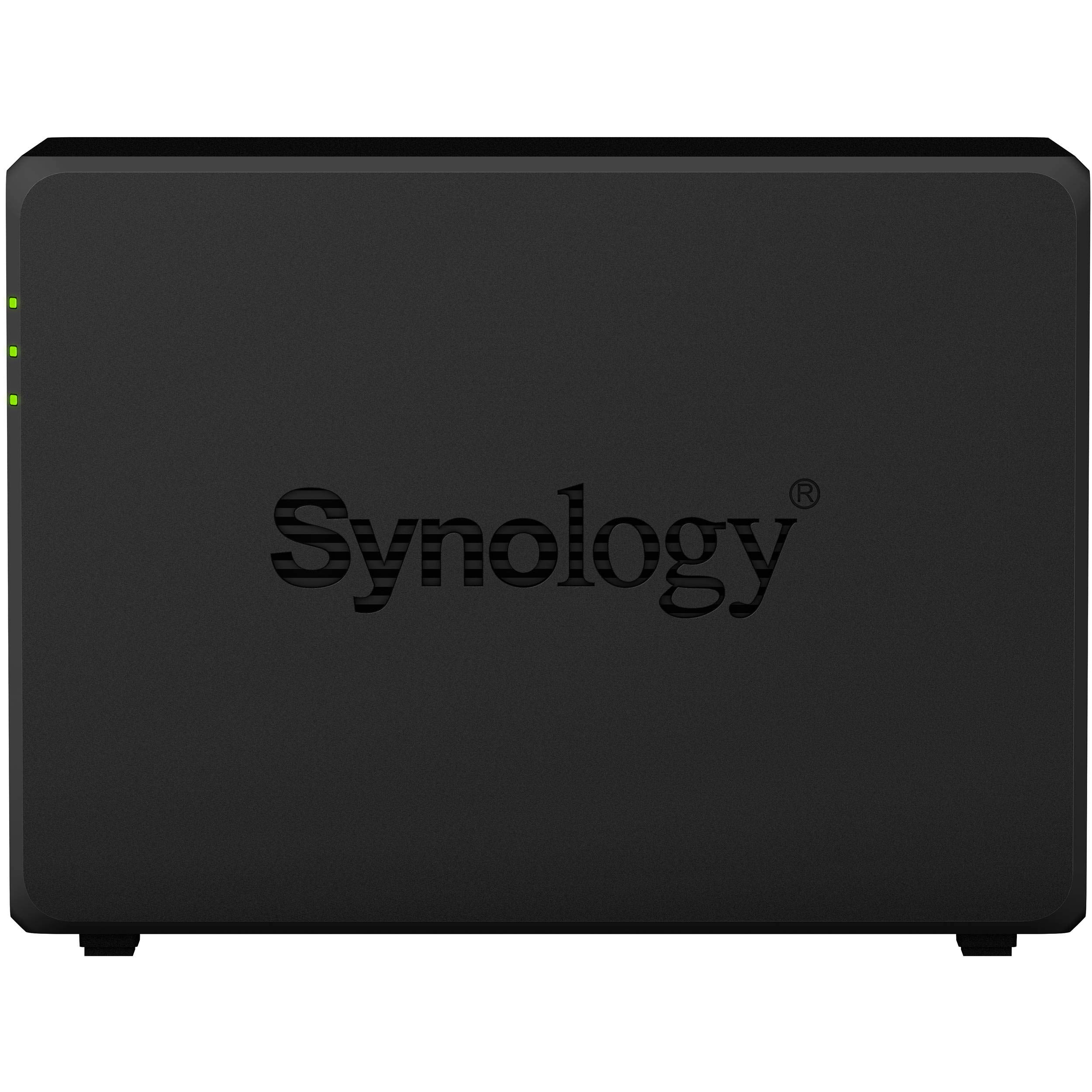 Synology DiskStation DS720+ NAS Server for Business with Celeron CPU, 6GB Memory, 1TB M.2 NVMe SSD, 4TB SSD Storage, DSM Operating System