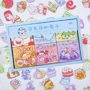 300 pieces cute kawaii cartoon animal stickers for kids small size korean scrapbook decals pack for photo planner notebook diy gift card dairy suitcase album laptop phone case