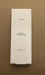 zara fleur d'oranger edp 10 ml (0.34 fl. oz). eau de parfum. travel size