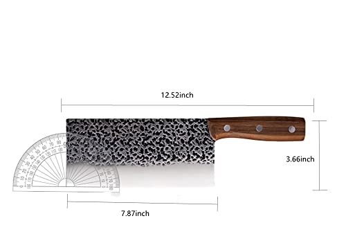 Vegetable Cleaver Kitchen Knife Butcher's Knife Stainless Steel Hammer Knife, 8" Fits Home & Kitchen, Ergonomic Handle