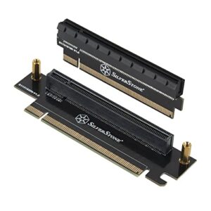 silverstone technology rc07 pci express 4.0 x16 riser card for rvz02 and ml08, sst-rc07b