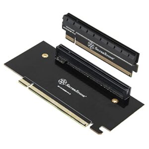 silverstone technology rc06 pci express 4.0 x16 riser card for rvz01, rvz03, ml07, and ftz01, sst-rc06b