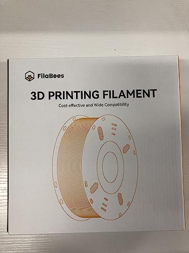 FilaBees Rainbow PLA 3D Printer Filament, PLA Filament 1.75mm Dimensional Accuracy +/-0.02mm, Neatly Wound 3D Printer Multicolor Filament 1kg Spool (2.2lbs), PLA Color Change Fit FDM Printers, Rainbow