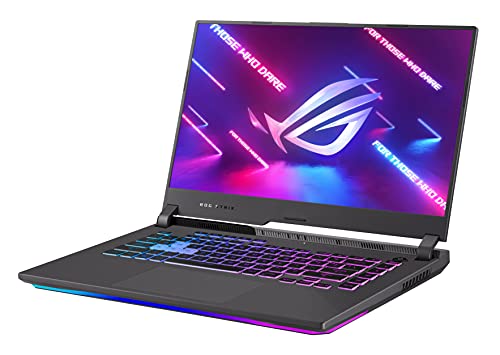 ASUS ROG Strix G15 (2022) Gaming Laptop, 15.6” 165Hz IPS QHD Display, NVIDIA GeForce RTX 3070 Ti, AMD Ryzen 9 6900HX, 16GB DDR5, 1TB SSD, Per-Key RGB Keyboard, Windows 11 Home, G513RW-ES94