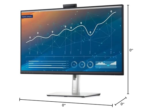 Dell C2723H 27" Full HD WLED LCD Monitor - 16:9 - Black, Silver