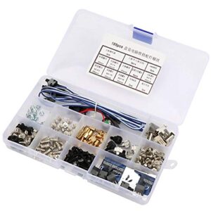 189pcs computer repair screws set, motherboard hard disk screws pc assortment kit computer repairing accessories for hard drive computer case