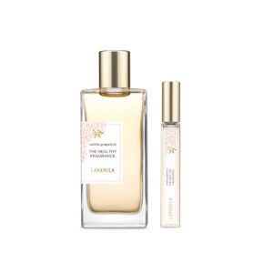 lavanila - the healthy fragrance clean and natural, vanilla grapefruit perfume set (1.7 oz. + 0.34 oz.)