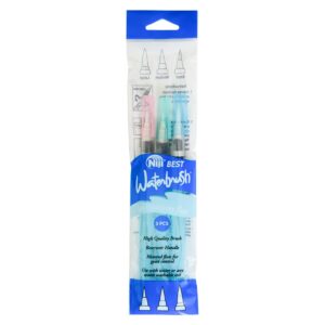 Yasutomo Niji Waterbrush Set Small, Medium, Large (KWB09, 12, 15) 3 Pieces