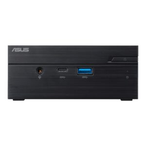 ASUS MiniPC System PN41 Fanless with Intel 11th gen Dual Core Celeron N4500, DDR4 4GB, M.2 PCIE 128GB SSD, WiFi AC, Bluetooth, Windows 10 Pro