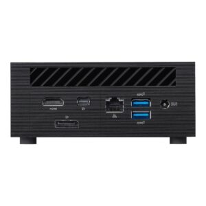 ASUS PN63-S1 Mini PC Barebone with Intel Core i7-11370H Mobile Processor, up to 64GB DDR4 RAM, Triple Storage Design, WiFi 6, Bluetooth, USB-C with VESA Mount