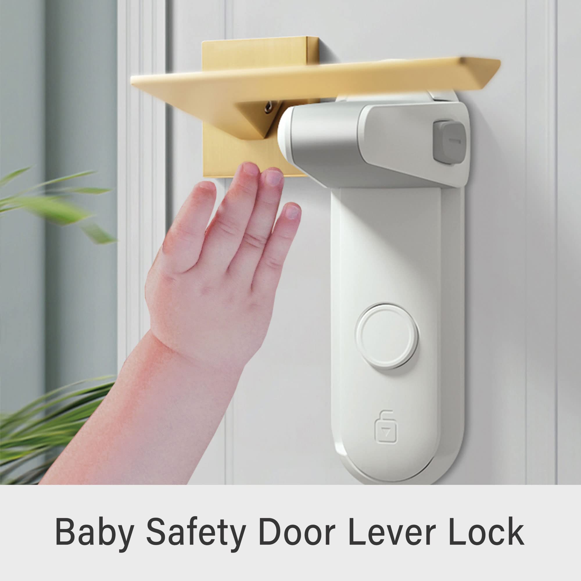 Heart of Tafiti Door Knob Covers & Door Lever Locks, Child Safety Locks for Doors. Baby Toddler Proof (Also Safe for People Suffering from Dementia