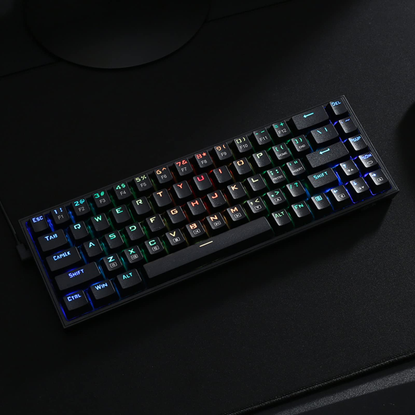 Redragon M686 Vampire Elite Wireless Mouse & K631 Castor 65% Wired RGB Gaming Keyboard Bundle