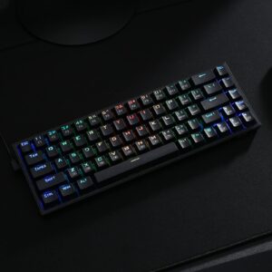 Redragon M913 Impact Elite ​Wireless Mouse & K631 Castor 65% Wired RGB Gaming Keyboard Bundle