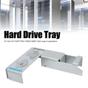 Hard Drive Tray 2.5in to 3.5in SSD Adapter Hard Drive Adapter Bracket for Dell R710 R720 R730 R630 R610,2.5 inch SSD Adapter for Dell 3.5 inch F238F SAS SATA Carrier Box