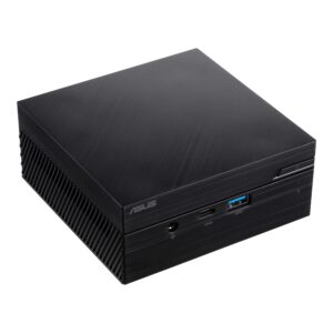 ASUS MiniPC System PN41 Fanless with Intel 11th gen Dual Core Celeron N4500, DDR4 4GB, M.2 PCIE 128GB SSD, WiFi AC, Bluetooth, Windows 10 Pro