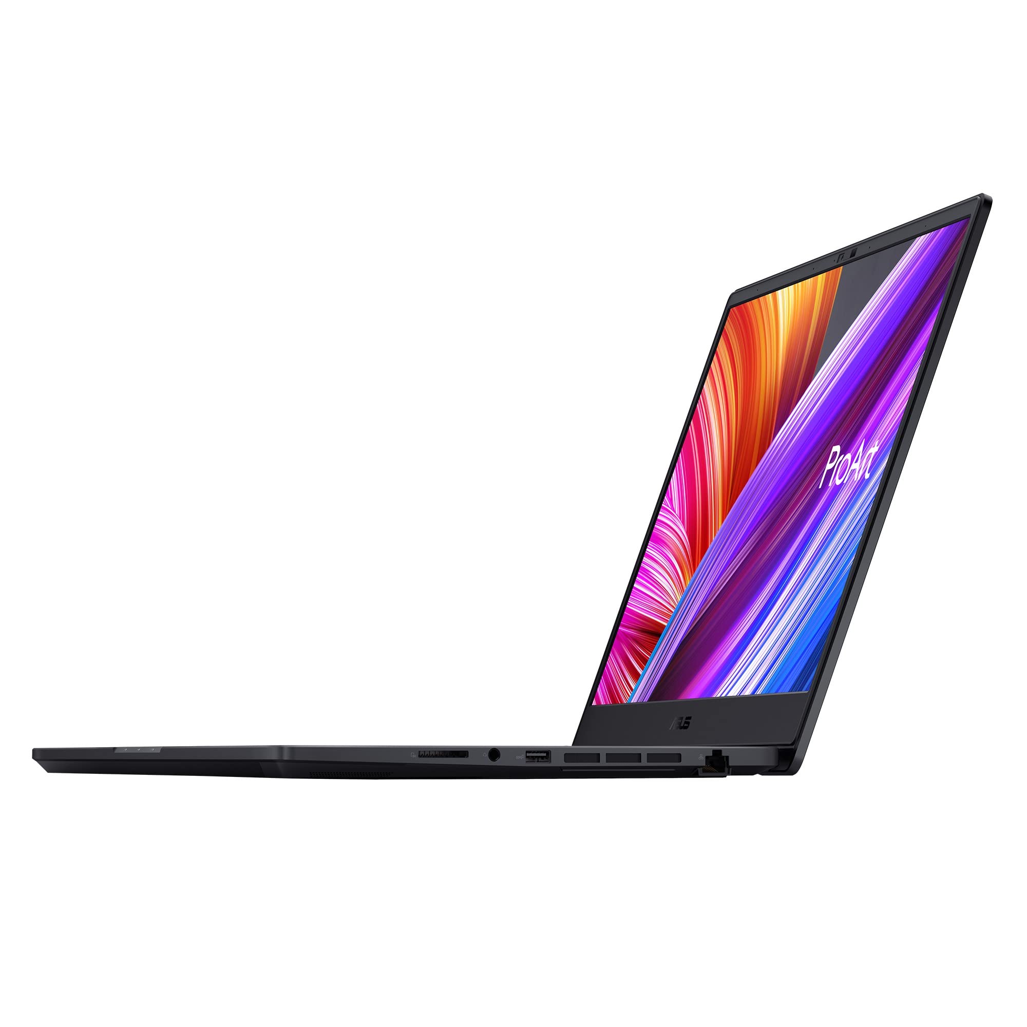 ASUS ProArt StudioBook 16 OLED Laptop, 16 inch 3840x2400 OLED Display, Intel core i7-12700H, 16GB DDR5 SO-DIMM *2, 1TB PCIe SSD, Nvidia Geforce RTX 3060, Windows 11 Home, H7600ZM-DB76, Star Black