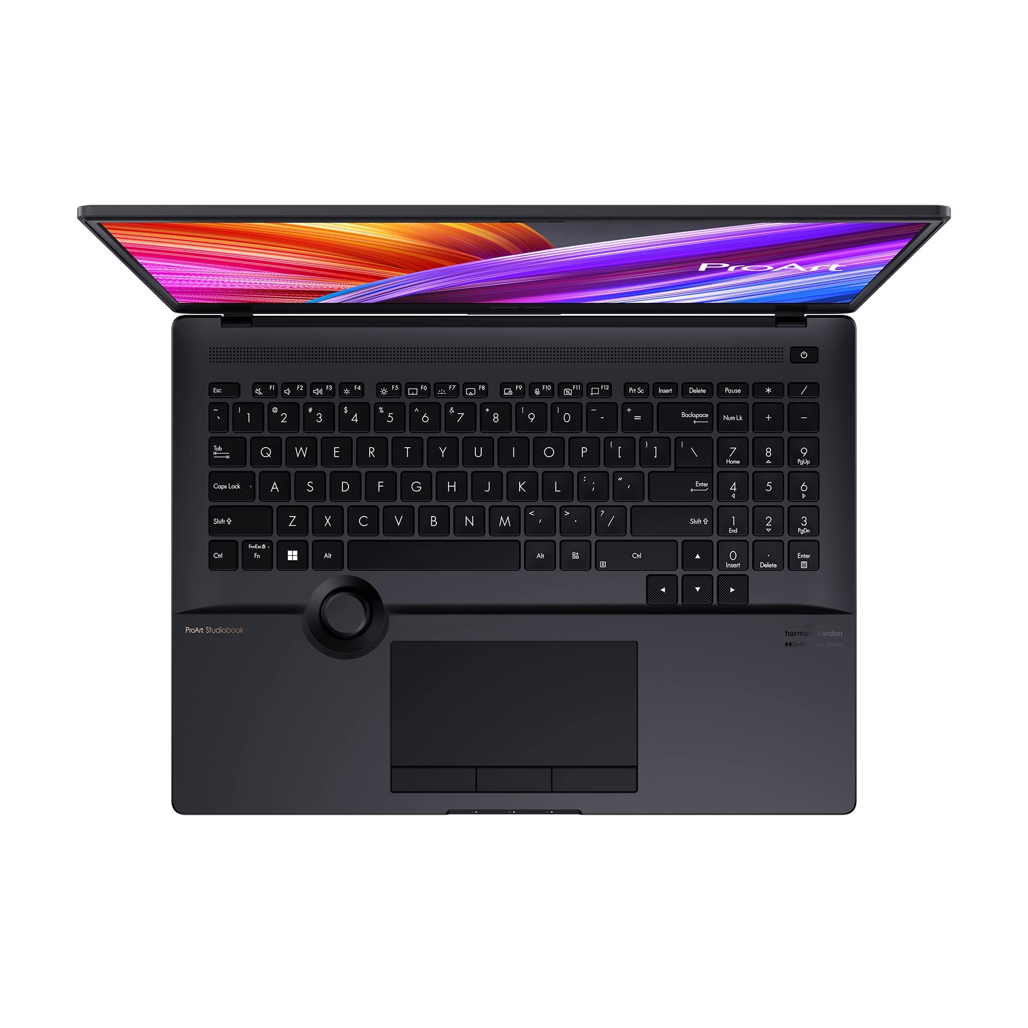 ASUS ProArt StudioBook 16 OLED Laptop, 16 inch 3840x2400 OLED Display, Intel core i7-12700H, 16GB DDR5 SO-DIMM *2, 1TB PCIe SSD, Nvidia Geforce RTX 3060, Windows 11 Home, H7600ZM-DB76, Star Black