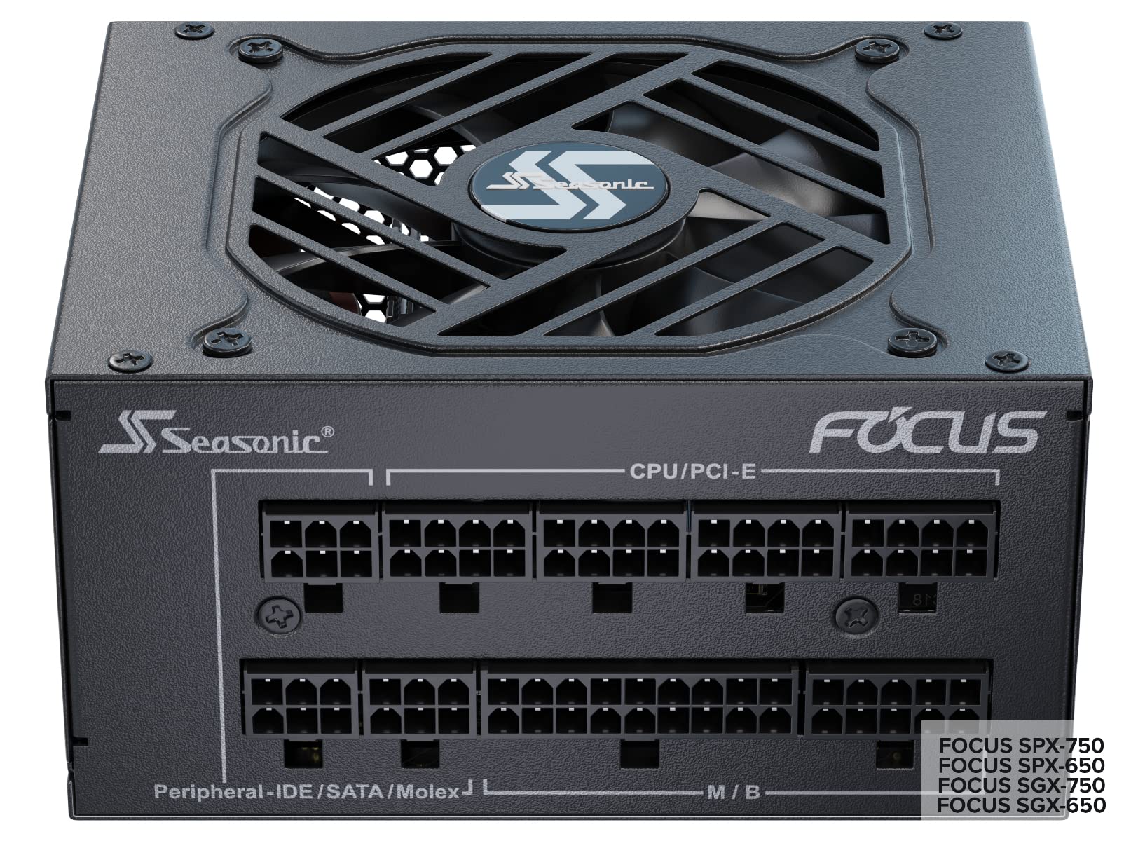 Seasonic Focus SGX-750 | 750W | 80+ Gold | Full-Modular | SFX Form Factor| Low Noise | Premium Japanese Capacitor | 10 Year Warranty | Nvidia RTX 30/40 Super & AMD GPU Compatible (Ref. SSR-750SGX)