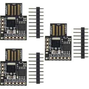 3pcs digispark kickstarter attiny85 module general micro usb development board for arduino