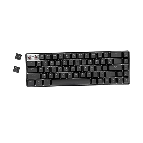 01 02 015 PC Gaming Keyboards, Clean Tactile Feedback Ergonomic USB Keyboard for PC Gamers