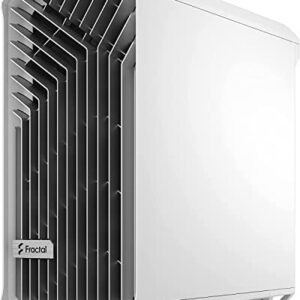 Fractal Design Torrent Compact White TG Clear - Tower - White - Tempered Glass, Steel - 4 x Bay - 2 x 7.09 x Fan(s) Installed - 0 - ATX, EATX, Micro ATX, Mini ITX, SSI CEB Motherboard Supported