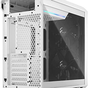 Fractal Design Torrent Compact White TG Clear - Tower - White - Tempered Glass, Steel - 4 x Bay - 2 x 7.09 x Fan(s) Installed - 0 - ATX, EATX, Micro ATX, Mini ITX, SSI CEB Motherboard Supported