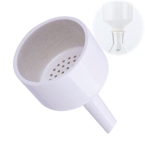 lab porcelain buchner funnel 100mm - suction filter funnel, vacuum negative pressure experiment equipment for laboratory, school, research room