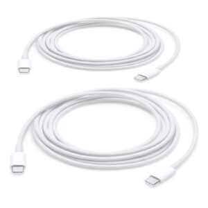 2 pack usb-c to usb-c fast ipad charger cable cord for ipad pro 12.9 in (3rd 4th 5th gen) 11in 3rd/2nd/1st gen, ipad mini 6, ipad air 4th/5th, for type c stylus pen,macbook pro air 13 in usb cord