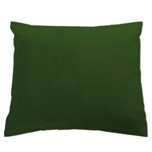 sheetworld toddler pillow case 13 x 17, 100% cotton flannel, hunter green