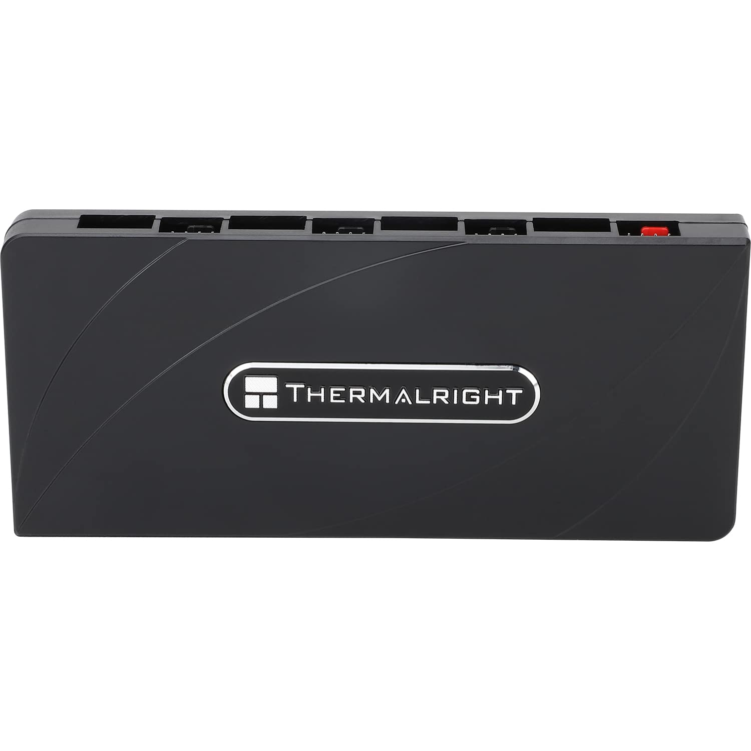 Thermalright ARGB Fan HUB Controller Support 8 Groups of Fans, 8-Port 4 Pin PC Fan Controller, 5V-3Pin ARGB Fan Hub, Strong Paste+Magnetic Suction (12V 4-pin RGB is not Supported)