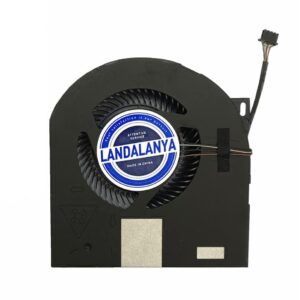 LANDALANYA Replacement New Laptop CPU and GPU Cooling Fan for DELL Precision 7530 M7530 7540 P74F Series MG75090V1-C170-S9A MG75090V1-C160-S9A NS85C13-17G24 NS85C12-17G23 DC5V Fan