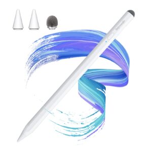 stylus pen with palm rejection tilt detection, active digital pencil compatible with apple ipad 2018 and later, ipad pro 11&12.9 inch, ipad 6/7/8/9th, ipad mini 5/6, ipad air 3/4/5 gen