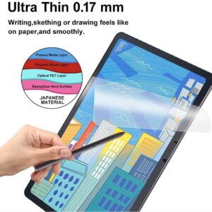 Zeking [2 Pack] Paperfeel Screen Protector Compatible with Samsung Galaxy Tab S8 Ultra/ S9 Ultra 14.6" (SM-X900/ X906), [Feel Like Paper Film Writing] Anti Glare Tablet PET Film for S-Pen