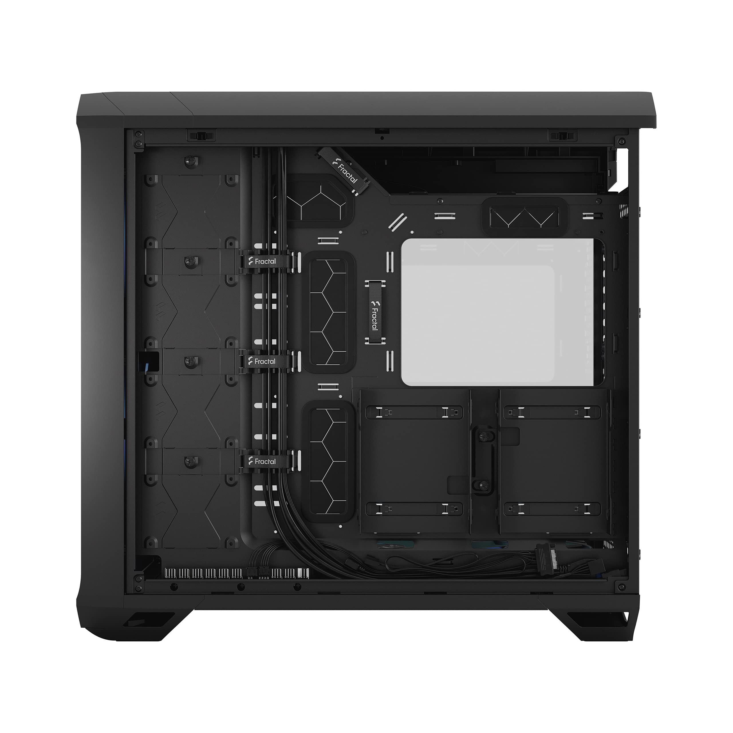 Fractal Design Torrent RGB Black E-ATX Tempered Glass Window High-Airflow Mid Tower Computer Case