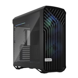 Fractal Design Torrent RGB Black E-ATX Tempered Glass Window High-Airflow Mid Tower Computer Case