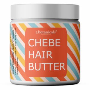 t.botanicals chebe butter for hair growth hair thickening prevent hair loss reduce breakage and split ends serum to moisturize dry hair (lavender, 8 oz.)