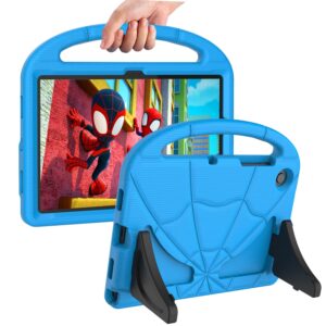 samsung galaxy tab a8 10.5 inch 2022 case for kids, dicekoo lightweight shockproof kid-proof cover with handle stand for galaxy tab a8 10.5” 2022 (sm-x200/x205/x207) - blue