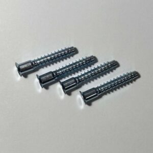 wood screw part # 100211#100212 (4 pack) 40mm silver for ikea furniture replacement