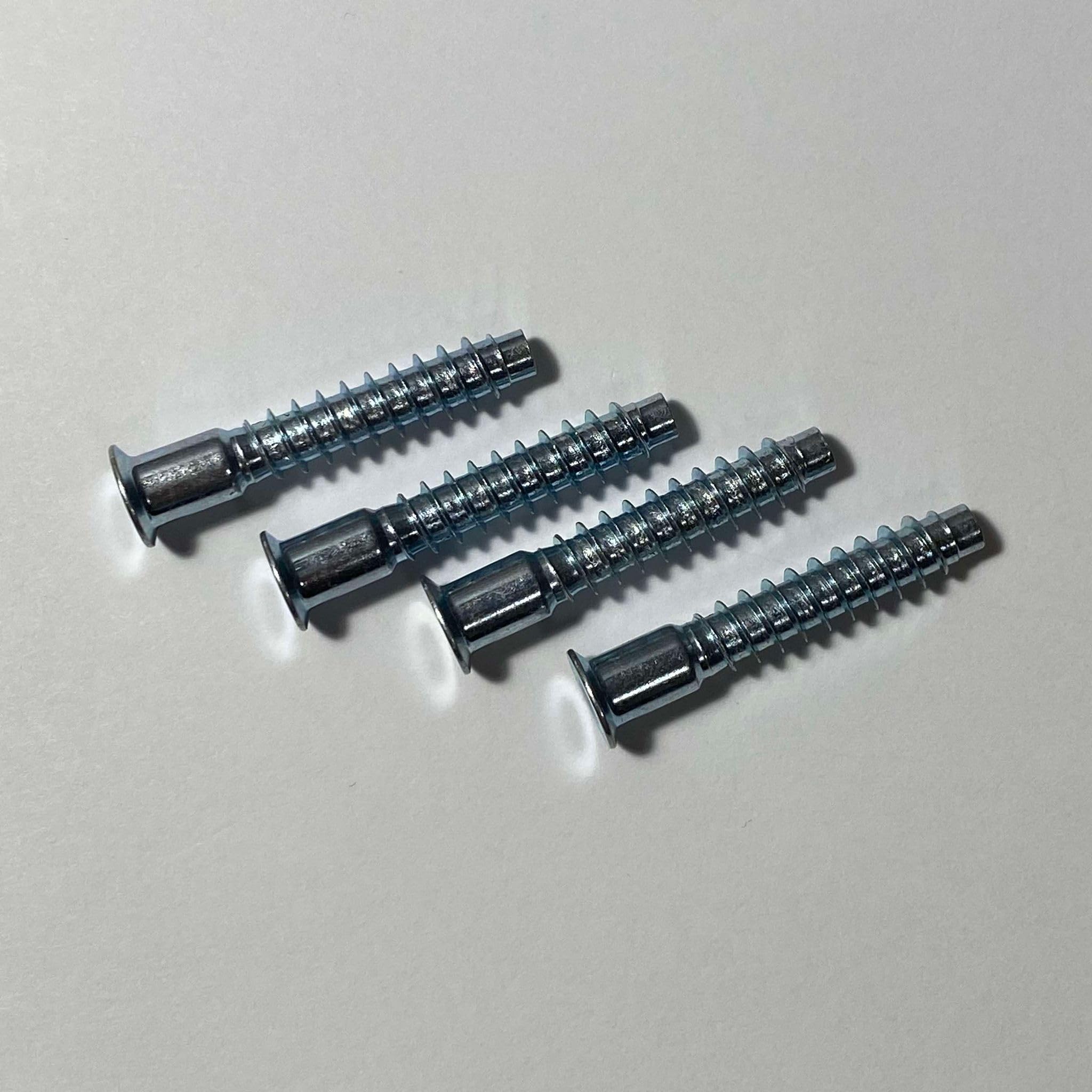 Wood Screw Part # 100211#100212 (4 Pack) 40MM Silver for IKEA Furniture Replacement