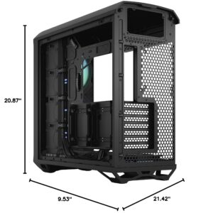 Fractal Design Torrent RGB Black E-ATX Tempered Glass Window High-Airflow Mid Tower Computer Case