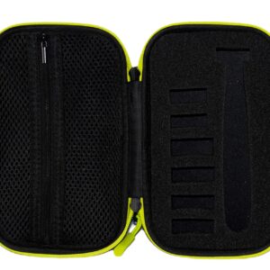 FAIRYLAND Hard Travel Case Travel Protective Case Stylish Storage case replacement for Philips Norelco OneBlade QP2520, QP2530, QP2620, QP2630 +Charger Hybrid Electric Trimmer Shaver