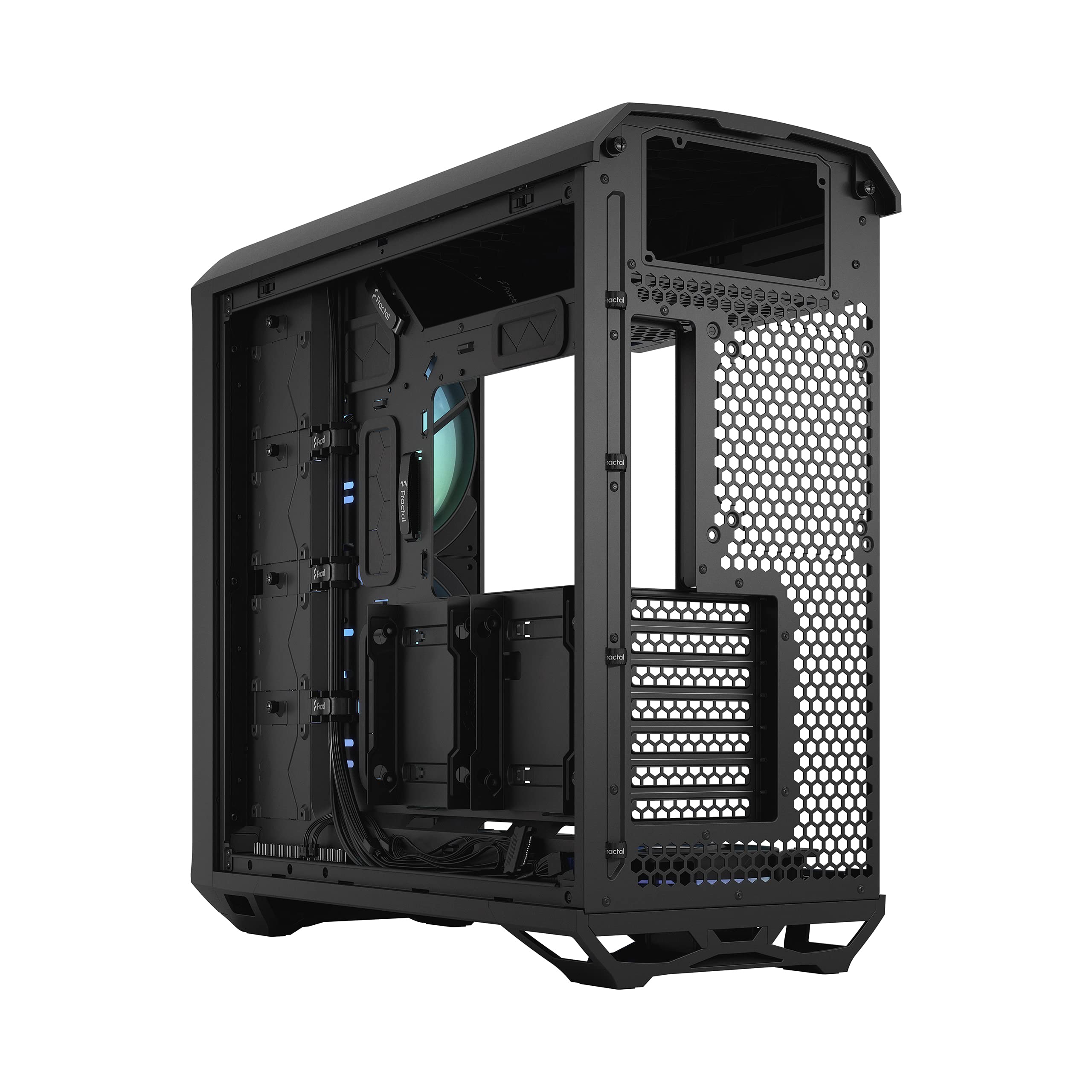 Fractal Design Torrent RGB Black E-ATX Tempered Glass Window High-Airflow Mid Tower Computer Case