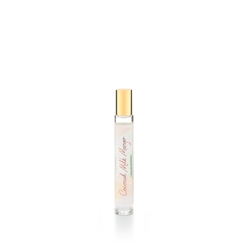 Illume Go Be Lovely Coconut Milk Mango Rollerball Perfume, 2" L x 1" W x 1" H