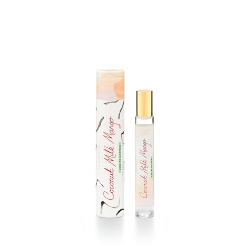 Illume Go Be Lovely Coconut Milk Mango Rollerball Perfume, 2" L x 1" W x 1" H