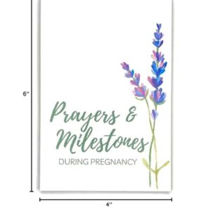 Pregnancy Prayer Cards, Weekly Prayer & Milestone Cards for Expecting Mother, Pregnancy Congratulations Gift for First Time Mom, Pregnancy Must Haves First Trimester Pregnancy Essentials for Mom to Be