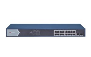 hikvision ds-3e0518p-e 16-port unmanaged gigabit poe switch